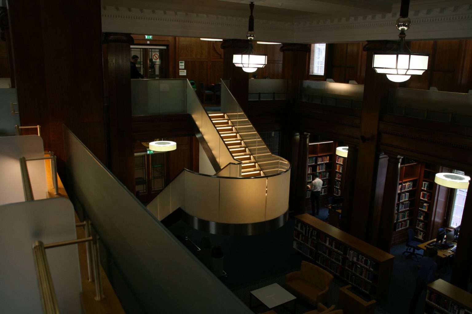 St Mary's Library - Spiral Stairs